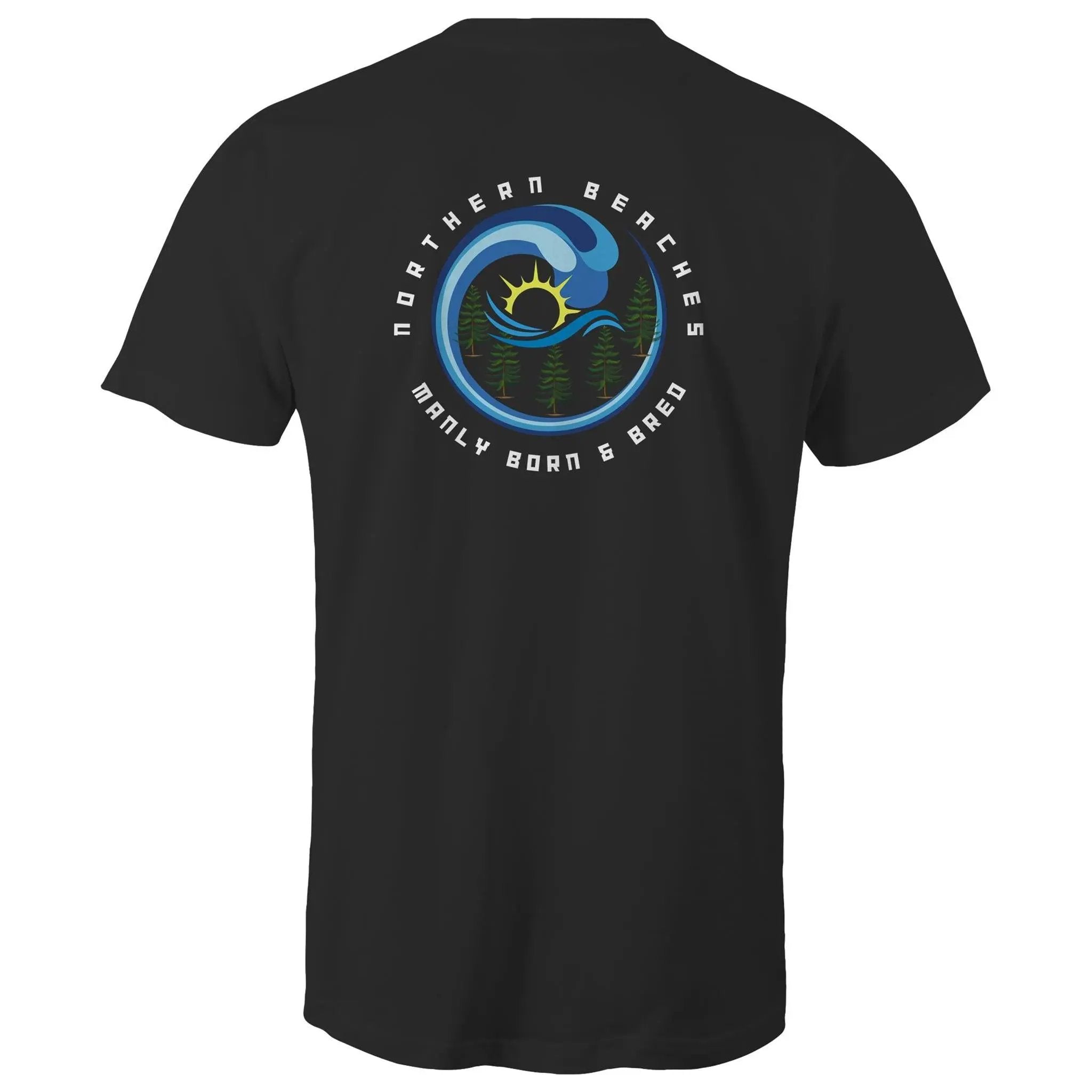 Manly Born and Bred Logo T-Shirt - Lost Manly Shop